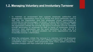 Managing employee turnover and retention | PDF