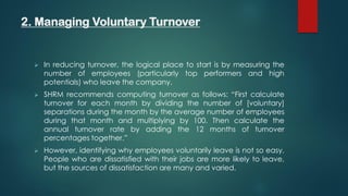 Managing employee turnover and retention | PDF