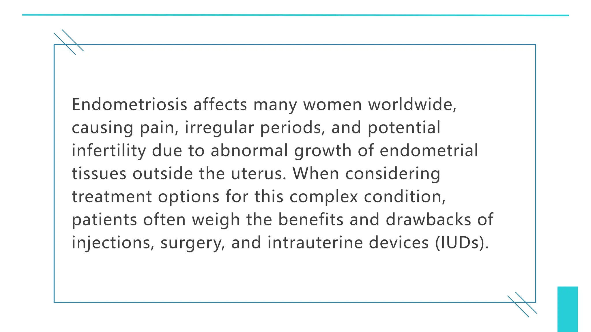 Managing Endometriosis Symptoms- Comparing Injections, Surgery, and IUD ...