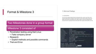 Managing enterprise cybersecurity project | PPT