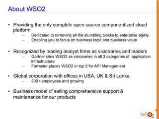 Managing ESB artifacts with the WSO2 Governance Registry | PDF