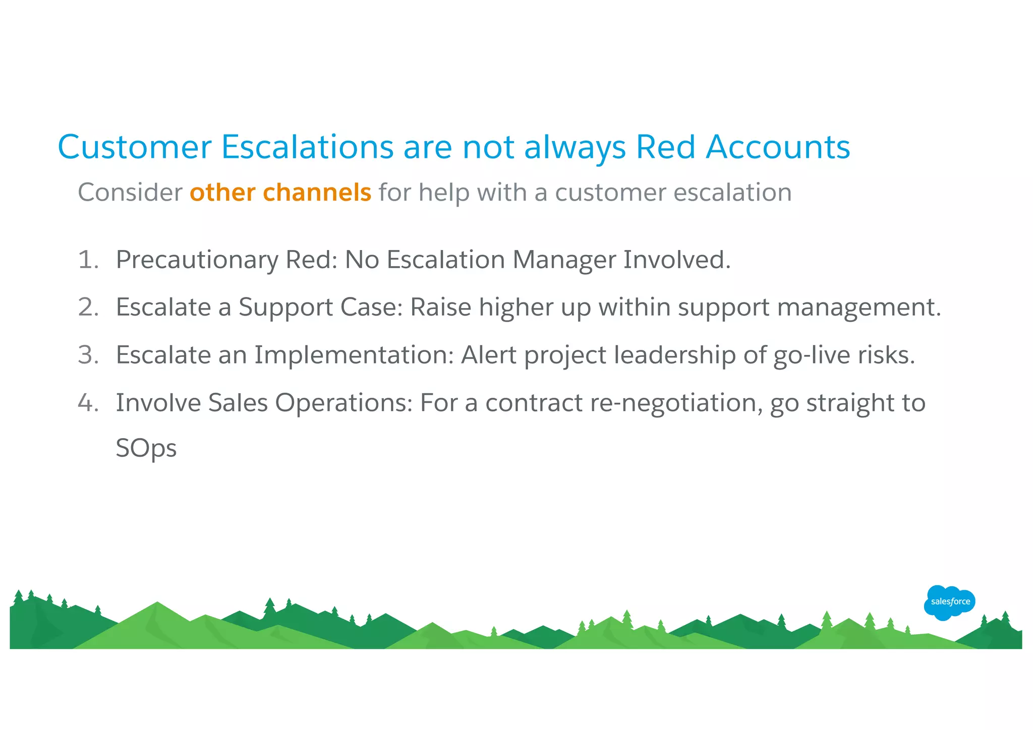 Managing escalations | PDF