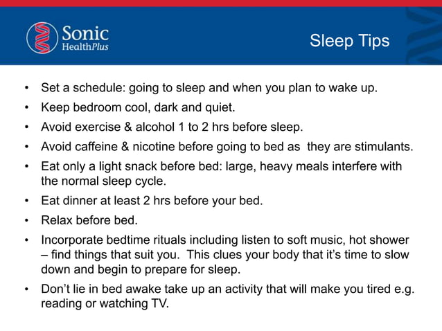 Managing fatigue in your workplace | PPTX