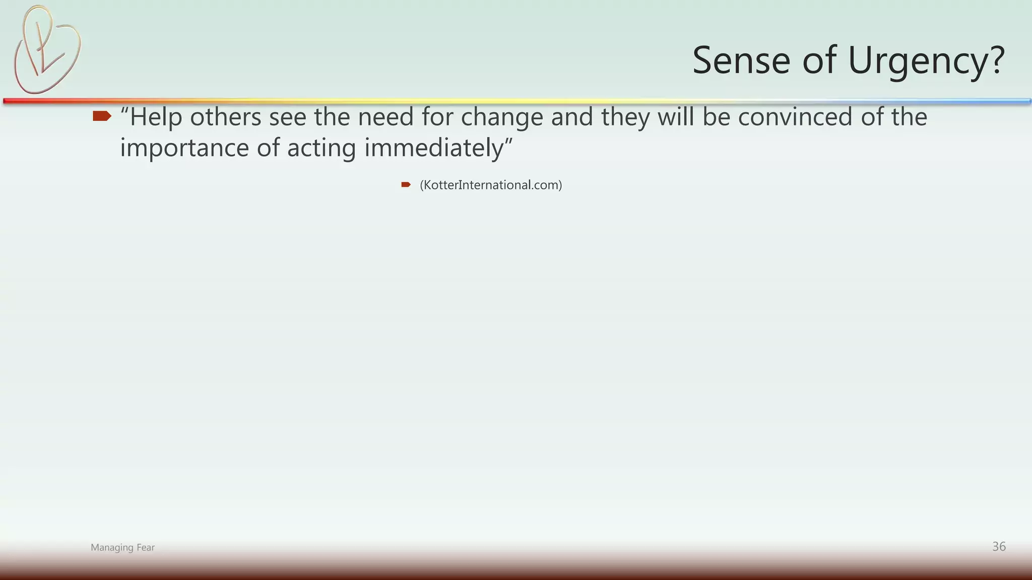 Managing fear | PPTX