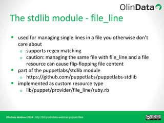 Webinar - Managing Files with Puppet | PPTX