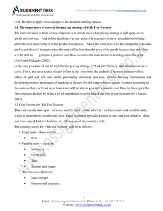 Managing Financial Principles and Techniques Assignment Sample | PDF