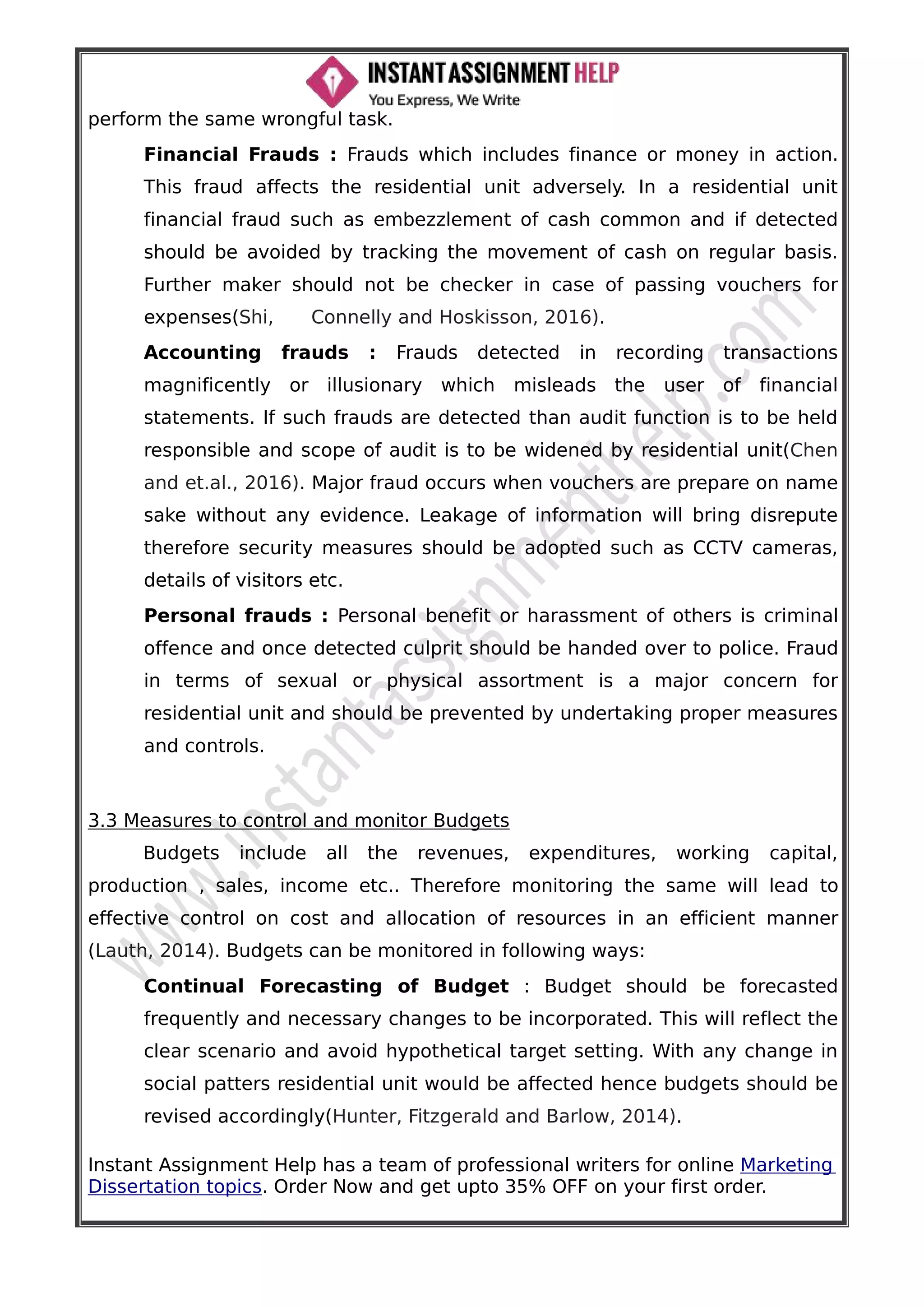 Managing financial resources | PDF