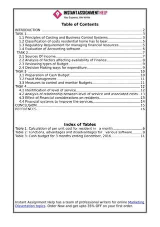 Managing financial resources | PDF