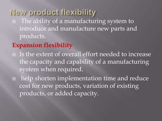 Managing flexibility in operations | PPTX | Business | Business and Finance