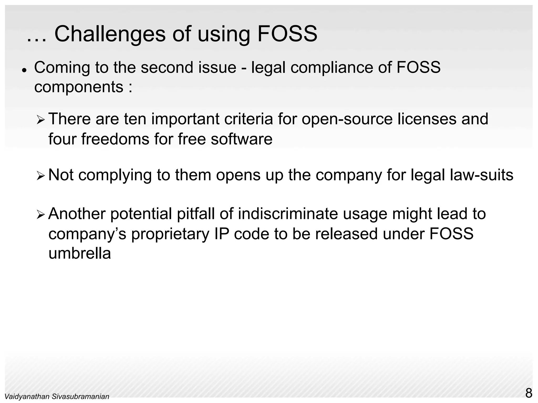 Managing FOSS in DevOps | PDF