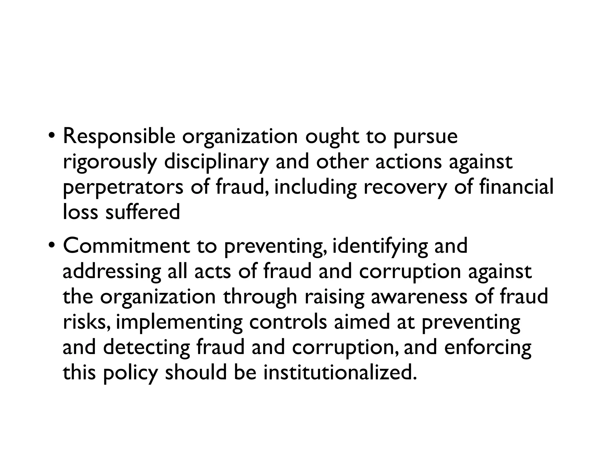 Managing Fraud and Corruption in Projects | PDF