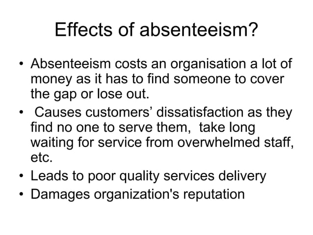 Managing Frequent Absenteeism.ppt