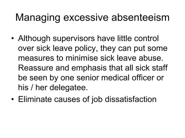 Managing Frequent Absenteeism.ppt