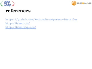Managing frontend libs in your php project | PDF