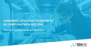 Managing Github via Terrafom.pdf | Free Download