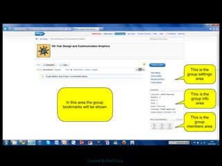 Managing groups tutorial (diigo) | PPT