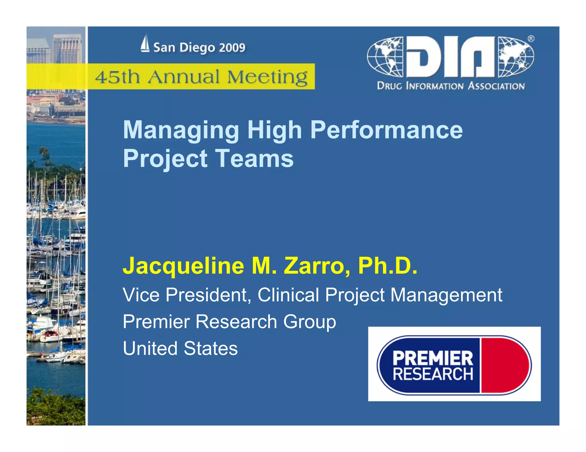 Managing High Performance Teams | PPT
