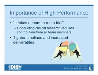 Managing High Performance Project Teams | PPT