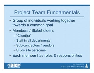 Managing High Performance Project Teams | PPT
