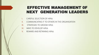High potential | PPTX