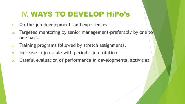 High potential | PPT