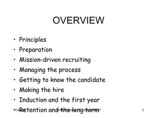 Recruiting and Hiring Independent School Teachers | PPT