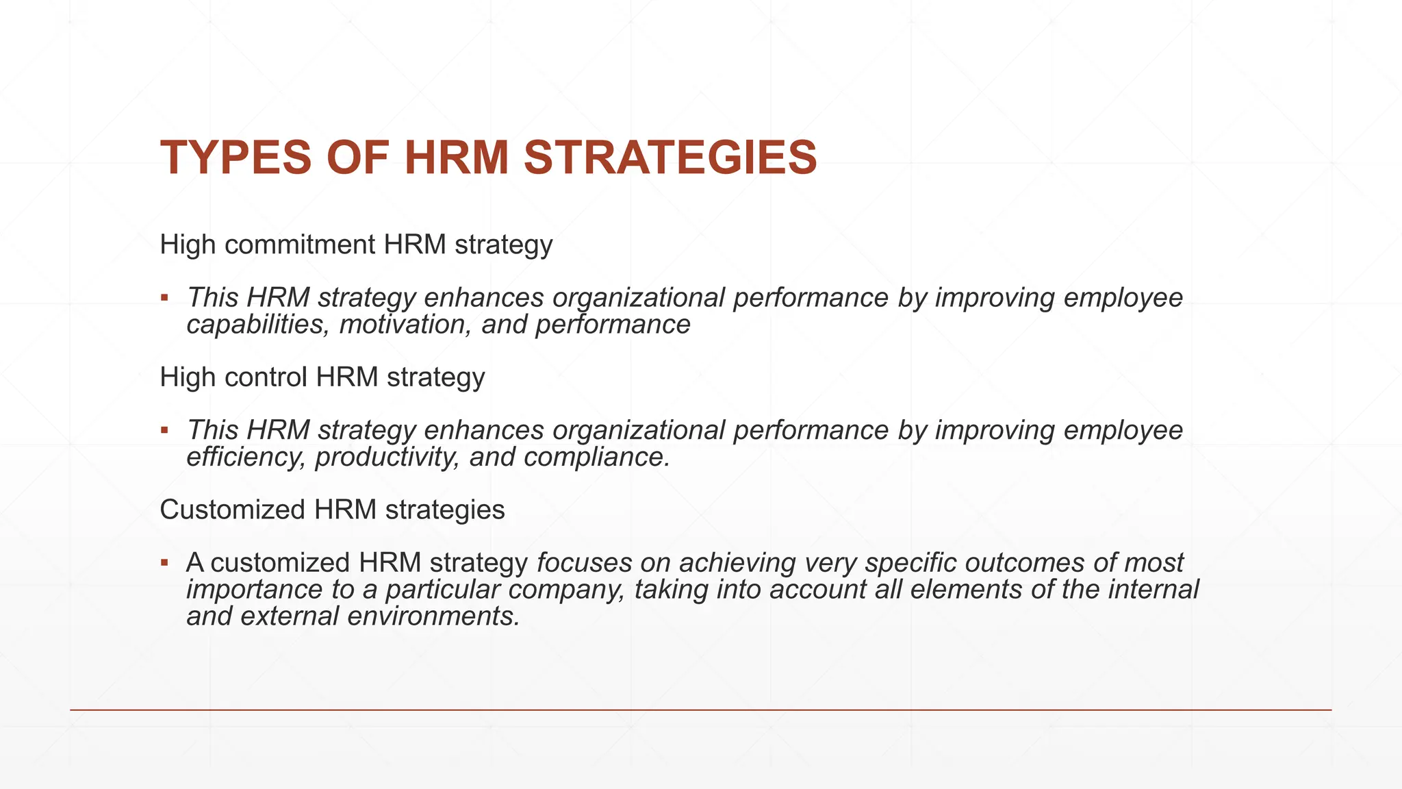 Managing HR Chapter 2 FORMULATING AND IMPLEMENTING HRM STRATEGIES | PPTX
