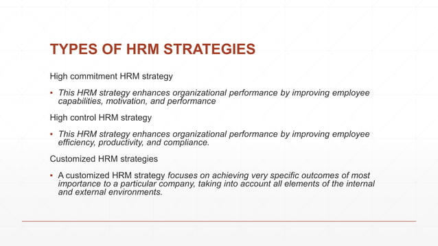 Managing HR Chapter 2 FORMULATING AND IMPLEMENTING HRM STRATEGIES | PPTX