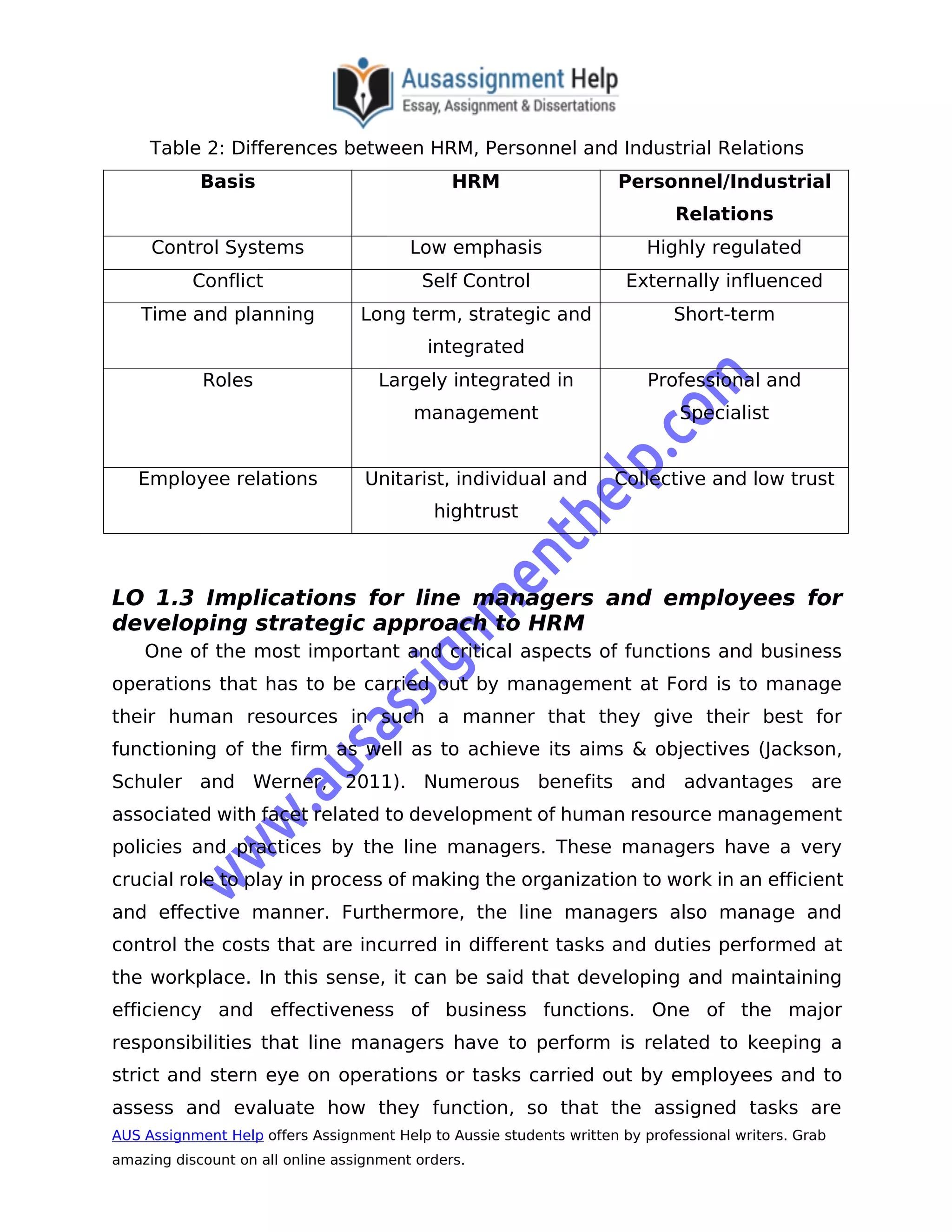 Human Resource Management Models for Business Growth | PDF | Human ...