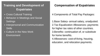 CH 15 Managing human resources globally | PDF
