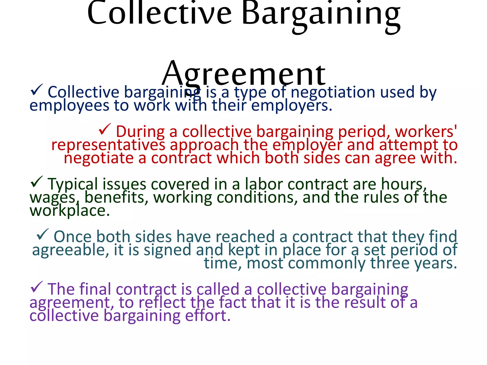 Managing in a unionized environment | PPTX