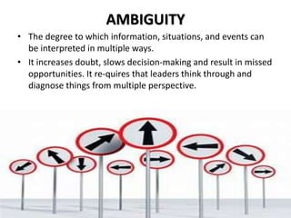 Managing in a vuca world | PPTX