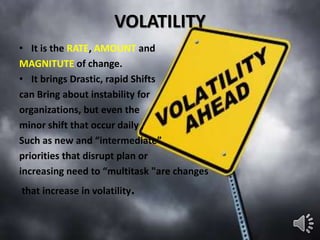 Managing in a vuca world | PPTX | Logistics and Transportation Industry ...