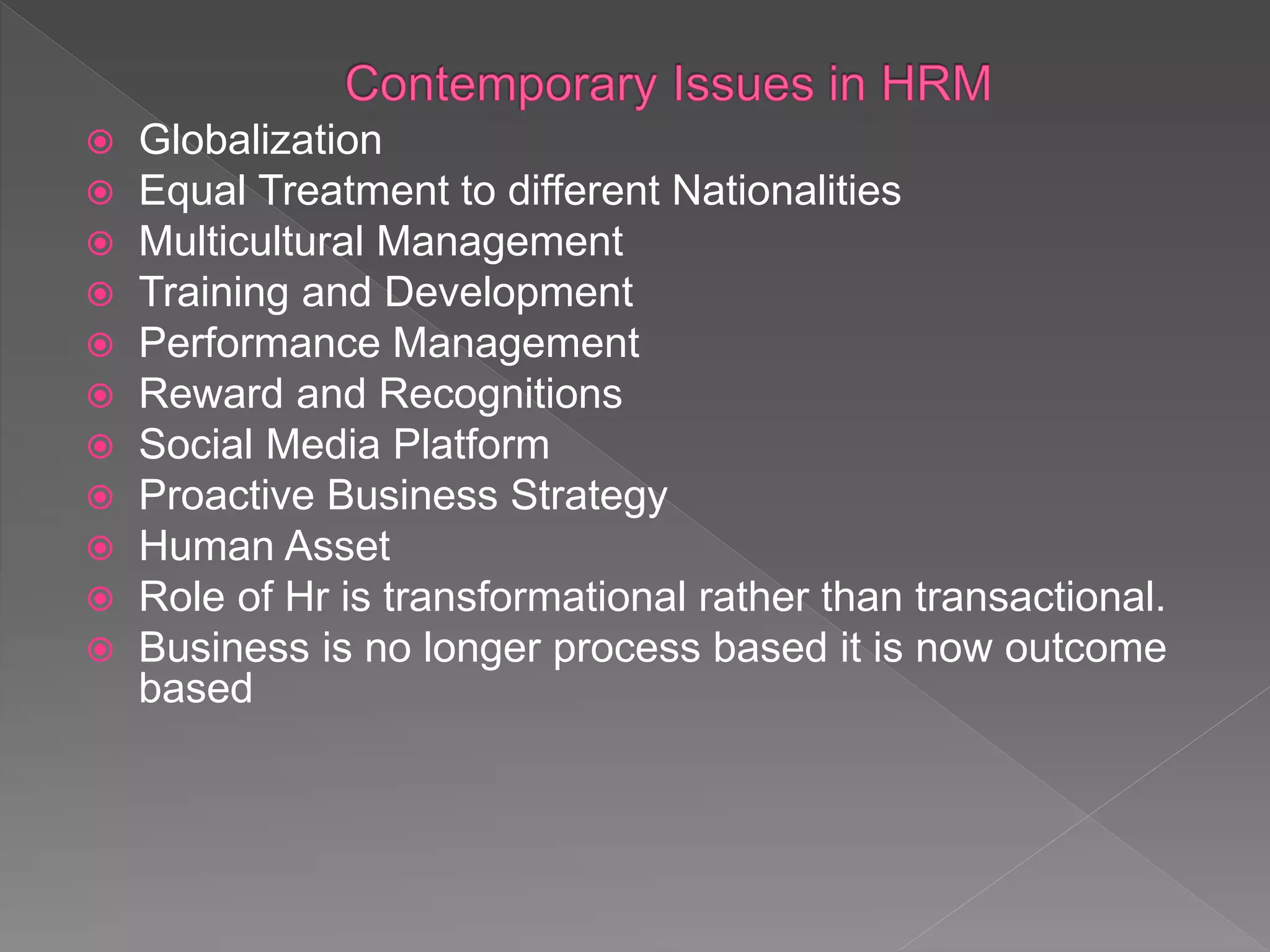 Managing industrail relations & contemprory issues | PPT