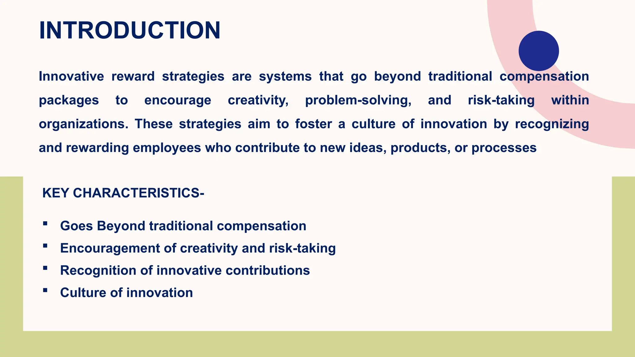 Managing Innovation presentation to understand reward system | PPT