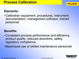 Managing Instrument Calibration and Maintenance Presented by Fluke.pptx
