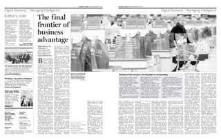 Managing Intelligence | PDF