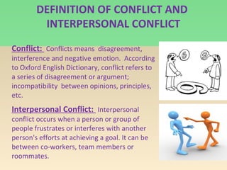 Interpersonal Conflict