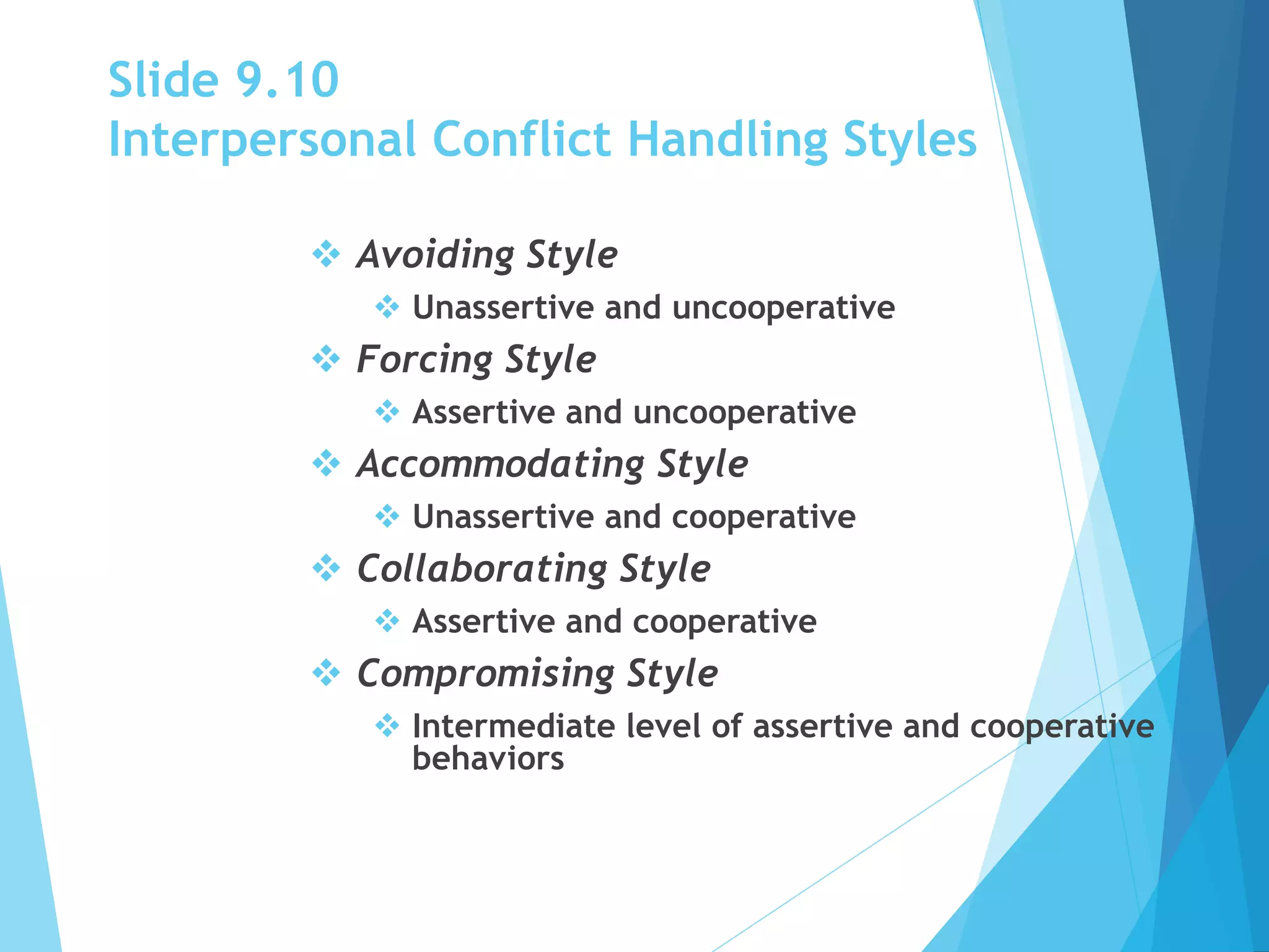 Managing Interpersonal Conflict and Negotiation.ppt
