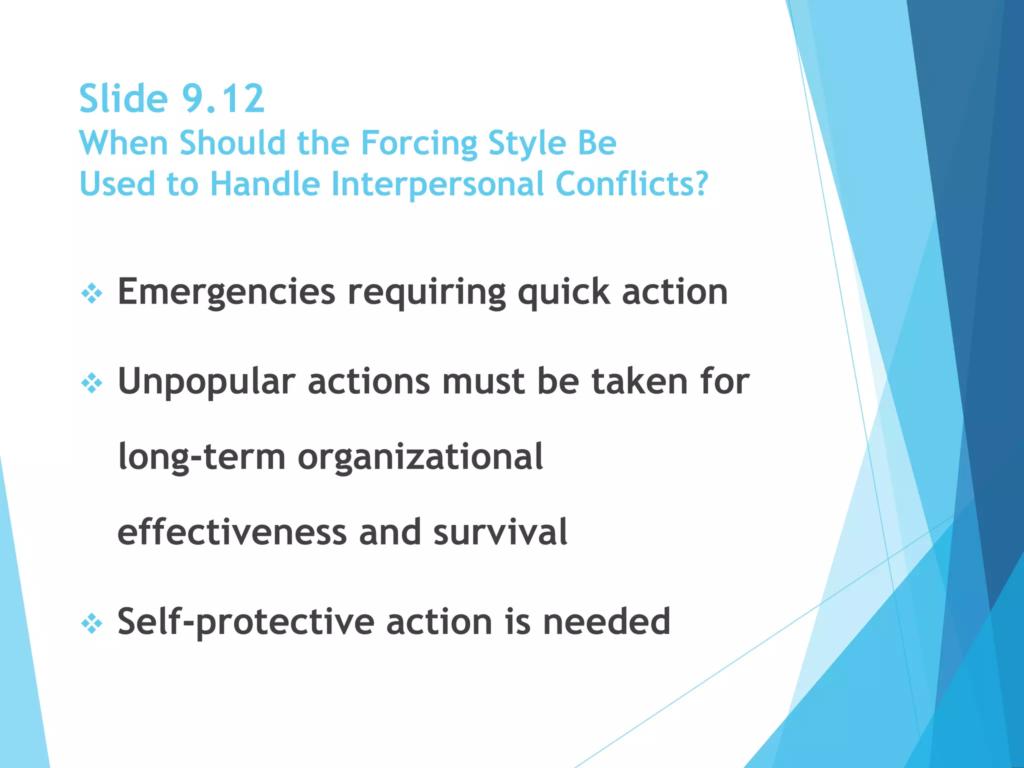 Managing Interpersonal Conflict and Negotiation.ppt | Free Download
