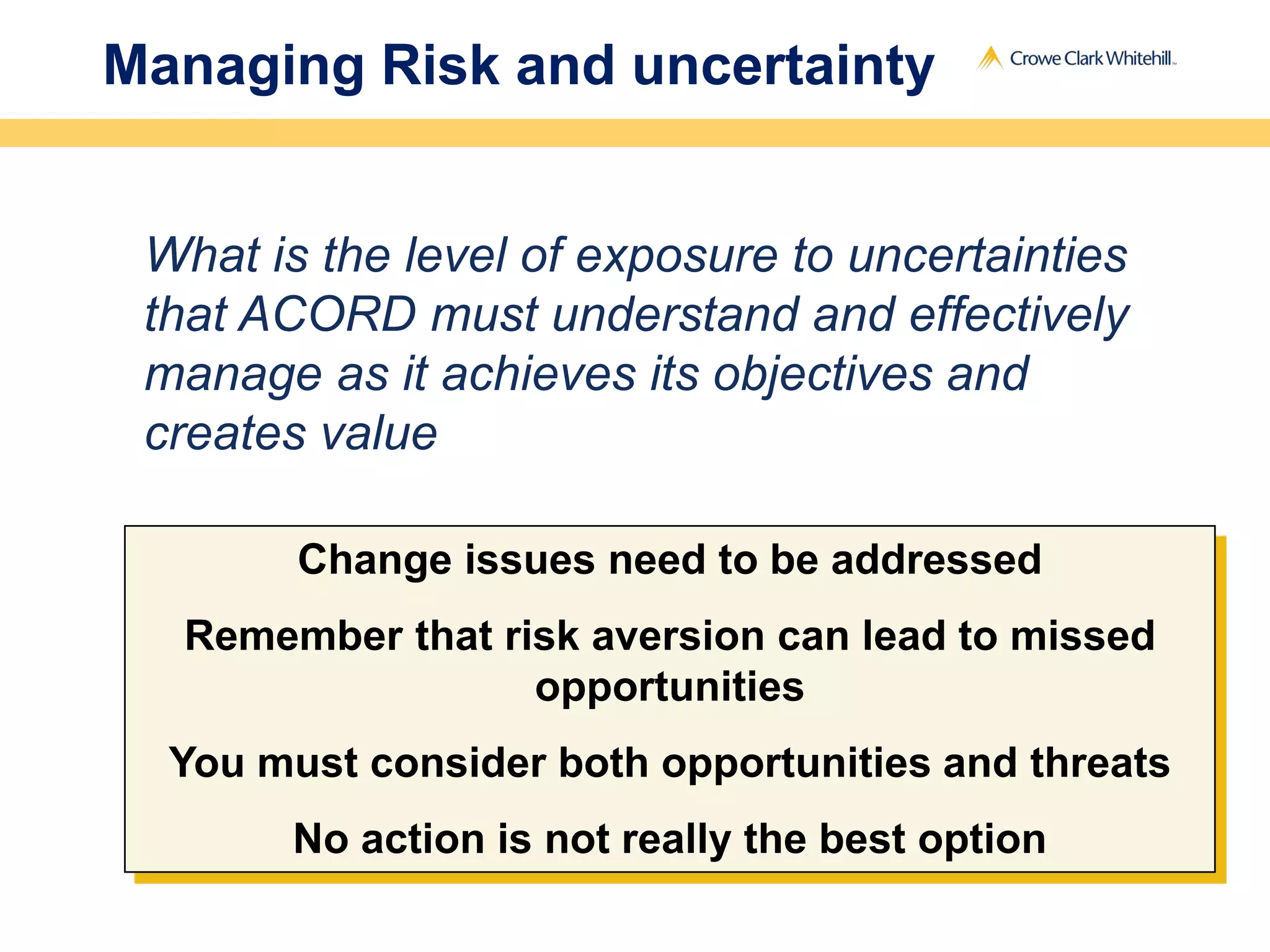 Managing in uncertainty | PPTX