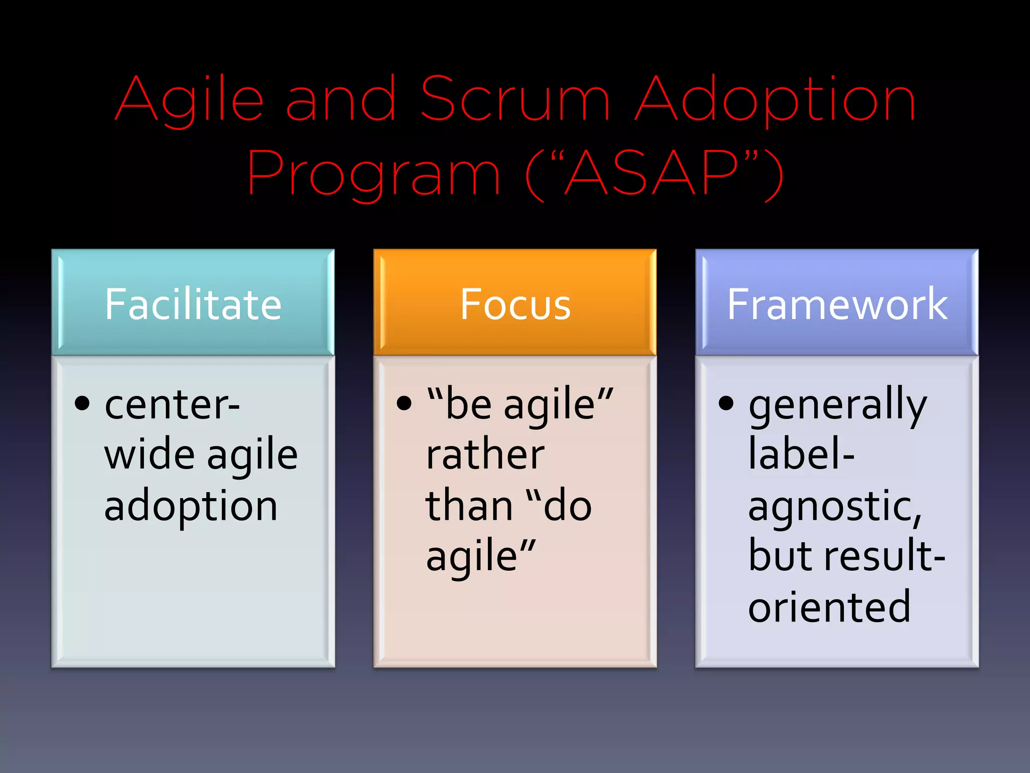 Managing Large Scale Agile Transformation | PDF