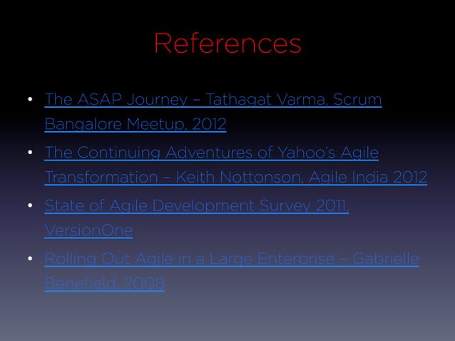 Managing Large Scale Agile Transformation | PDF