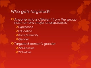 Managing lateral violence and its impact | PPT