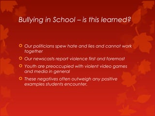Managing lateral violence and its impact | PPT