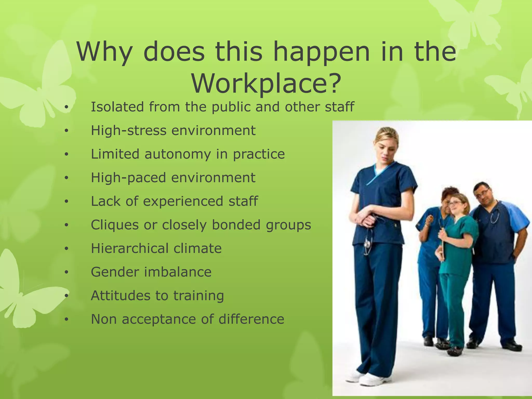 Managing Lateral Violence and its Impact on the Team: Nurses and ...