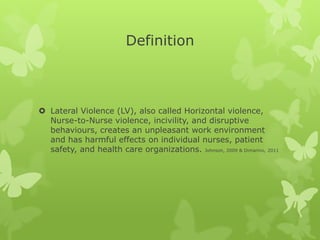 Managing Lateral Violence and its Impact on the Team: Nurses and ...