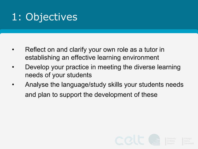 Managing learning | PPT