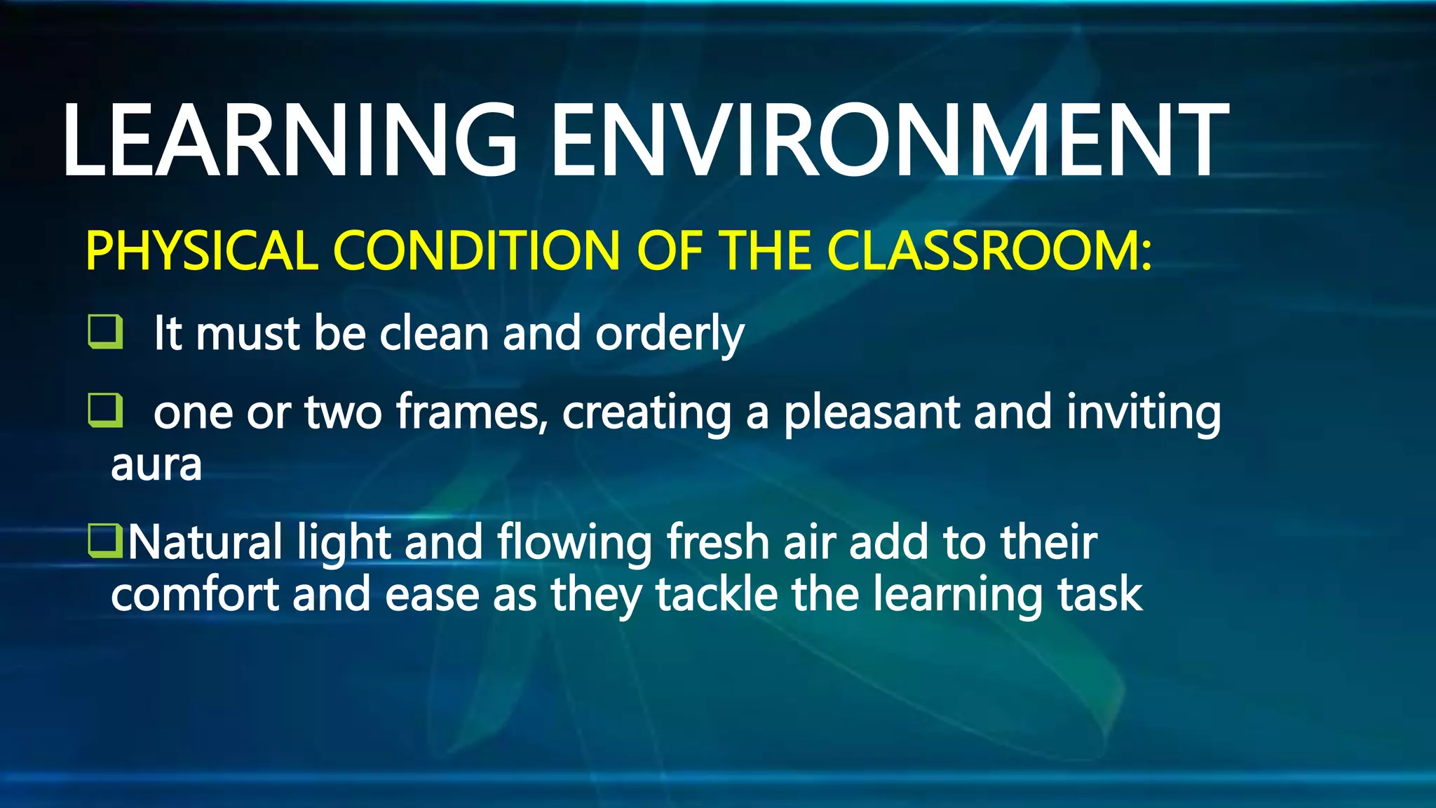 MANAGING LEARNING ENVIRONMENT in the K-12 CURRICULUM.pptx