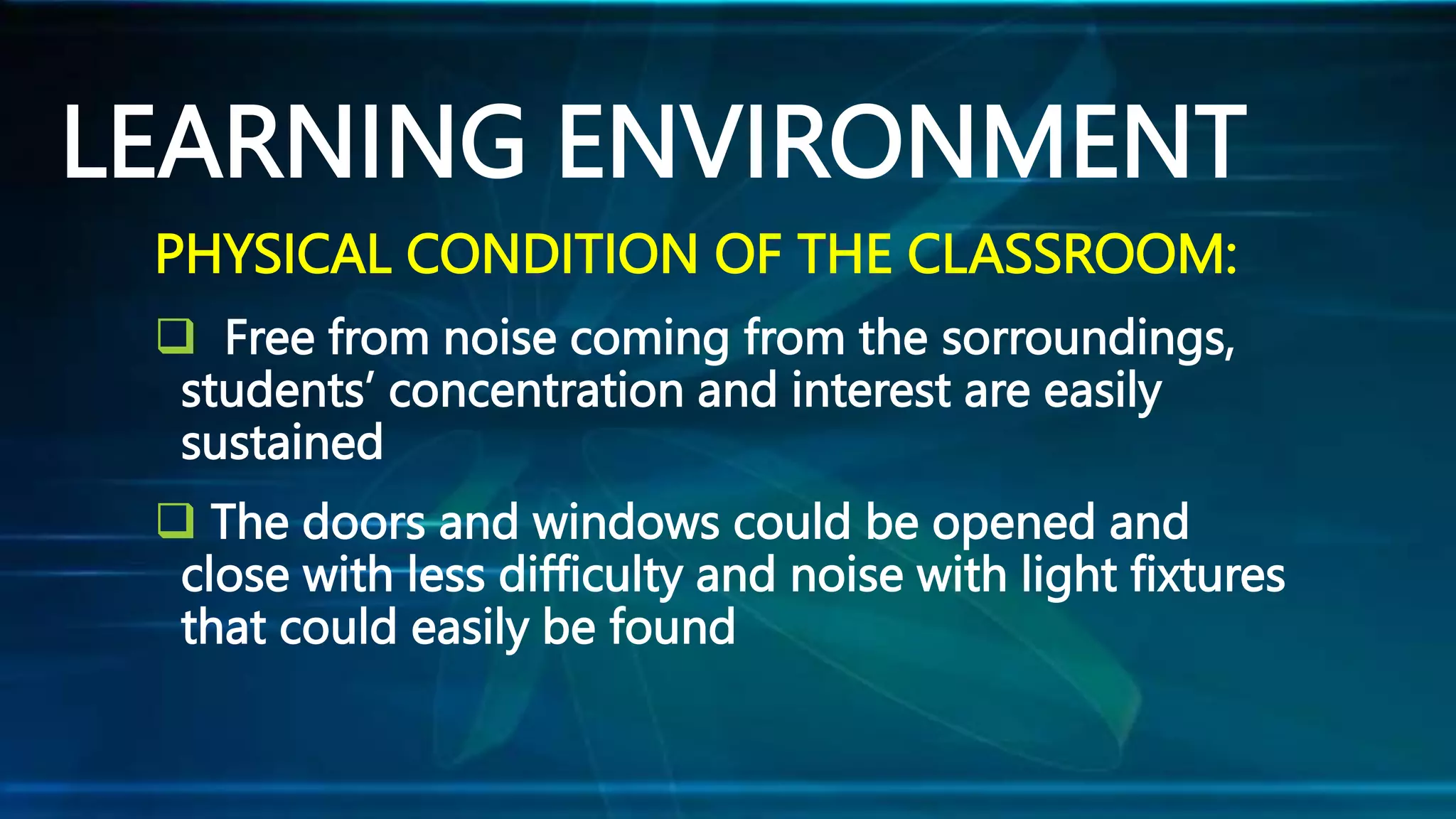 MANAGING LEARNING ENVIRONMENT in the K-12 CURRICULUM.pptx